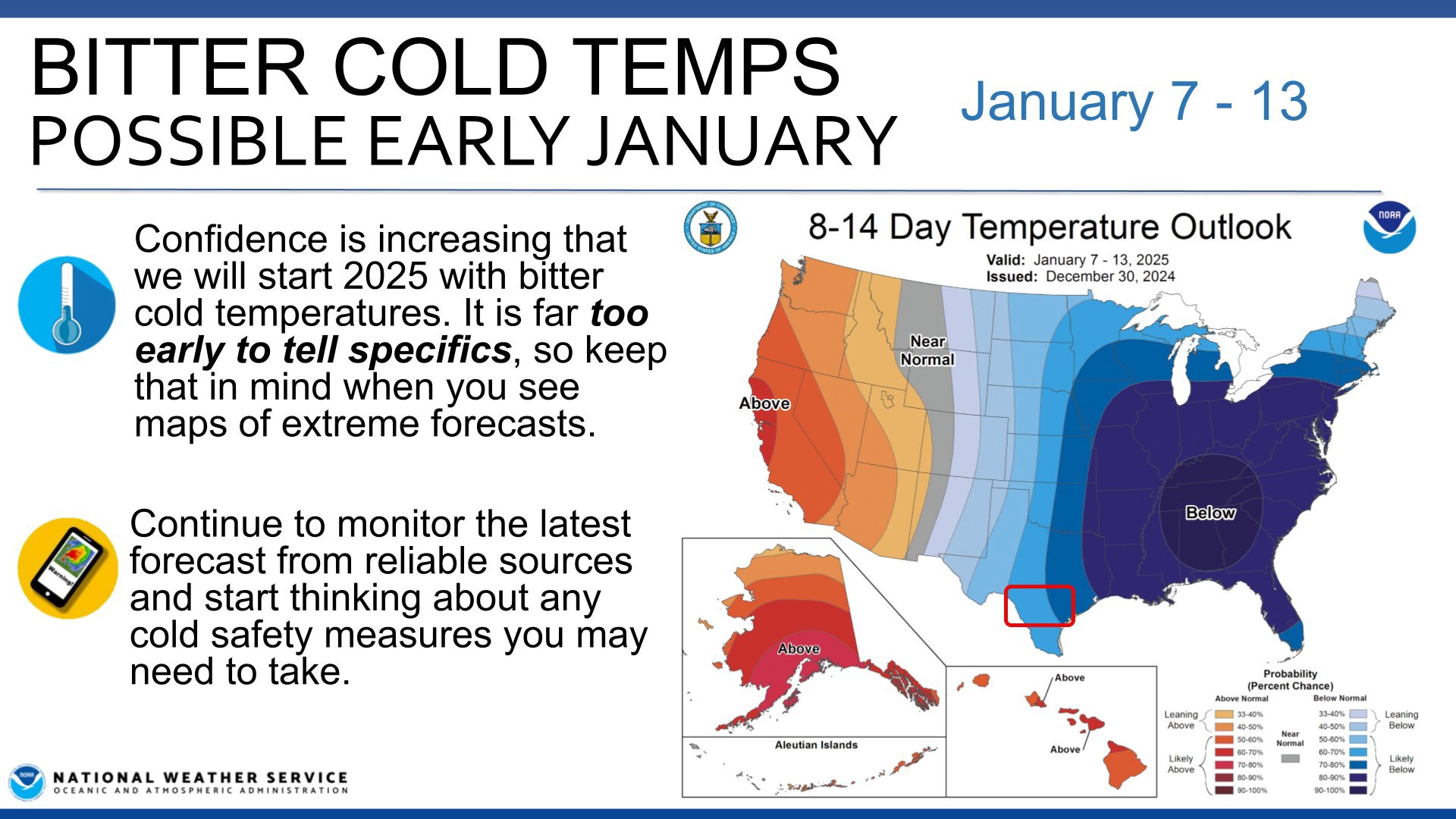 Coldfront Expected to Bring Widespread Freeze to Texas January 6, 2025